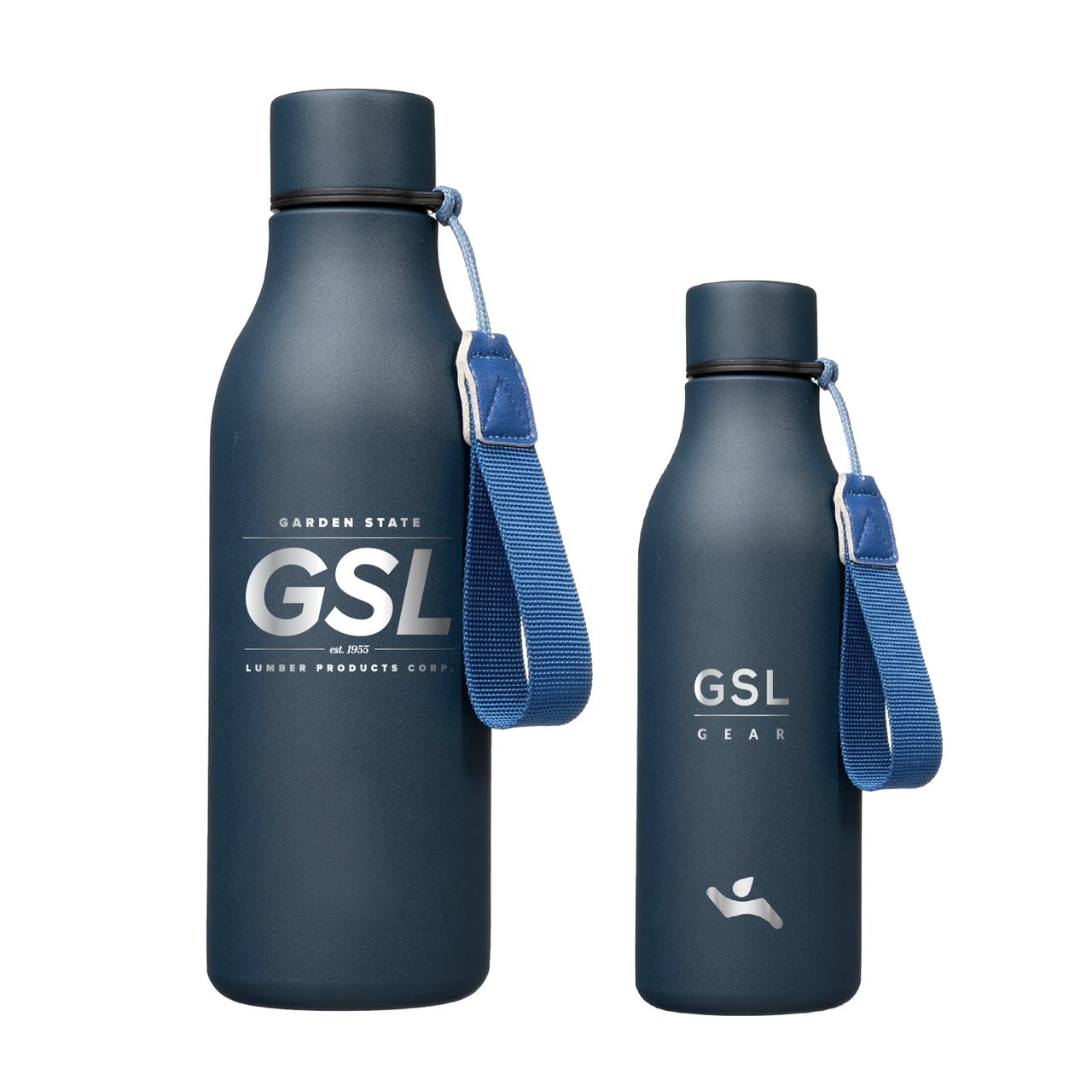 Hydration Flask - Navy – GSL Gear